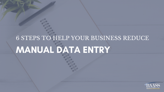 How to Reduce Manual Data Entry: 6 Simple Steps